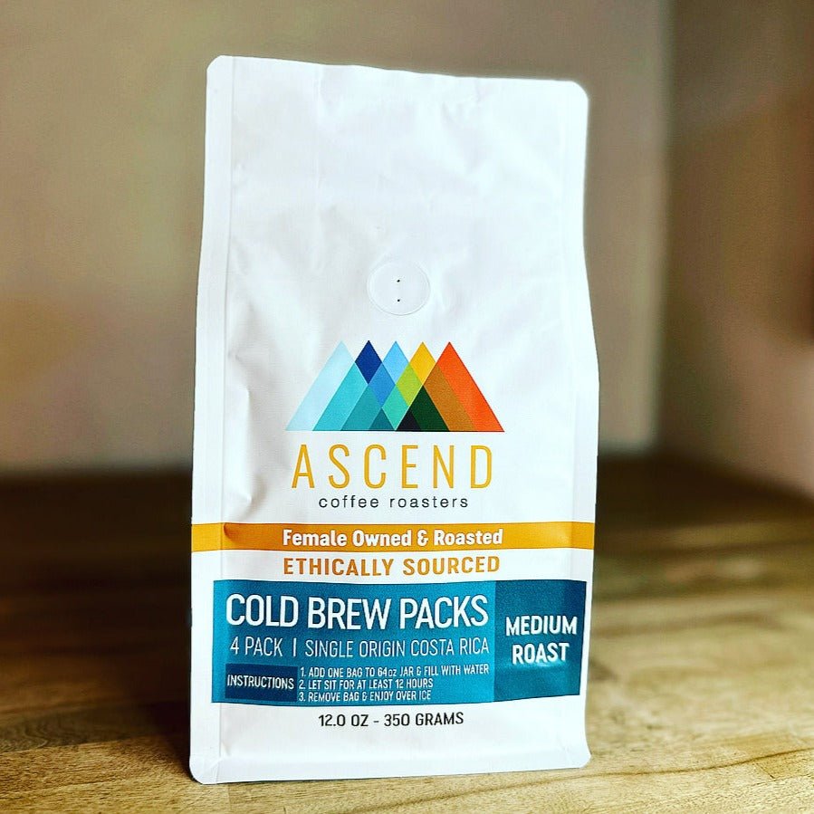 Medium Roast Cold Brew Packs – Ascend Coffee Roasters